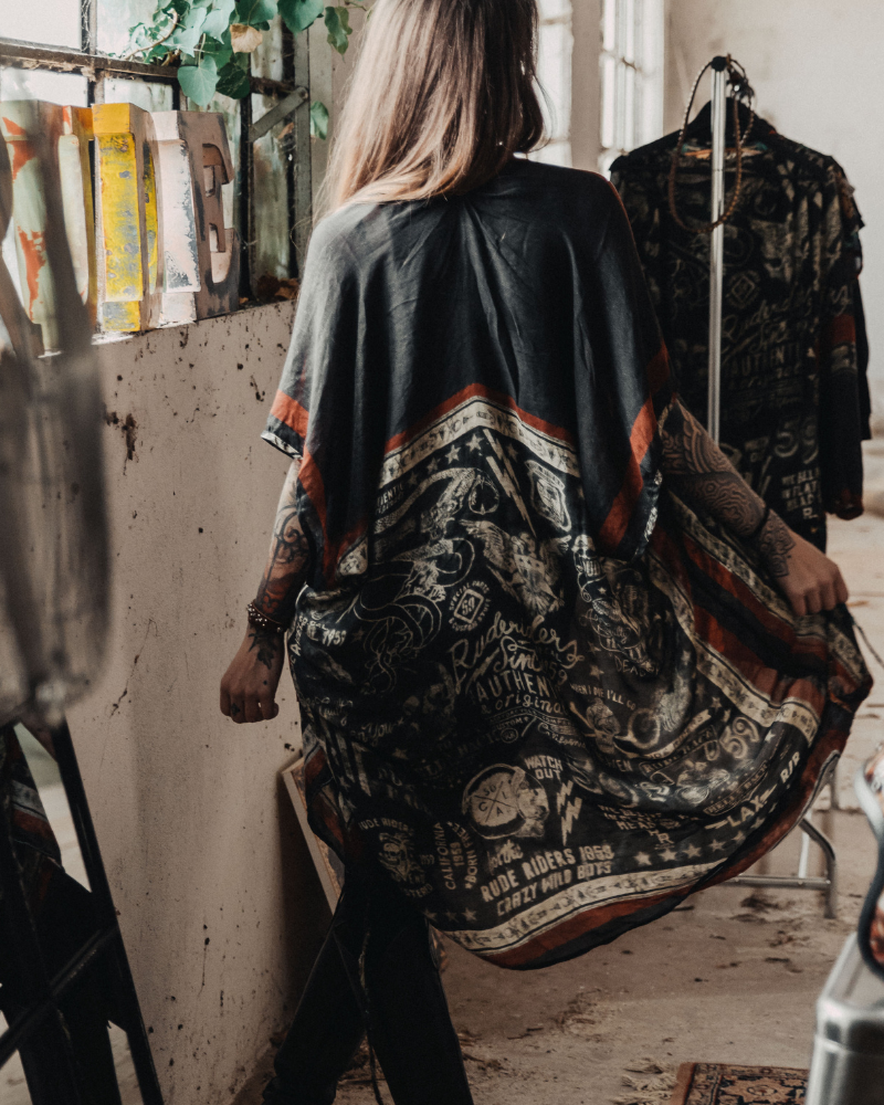 Kimono Rude Roots - Rude Riders | Clothing Co